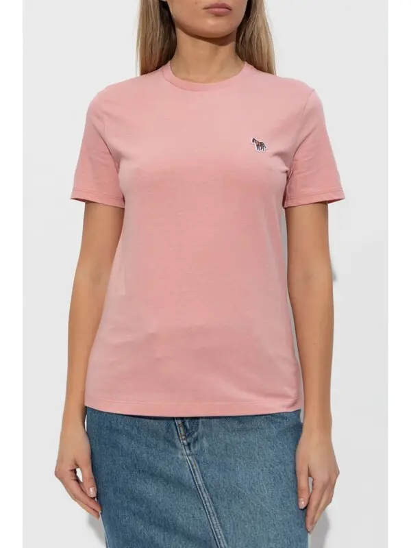 Paul Smith Zebra T-shirt - Pink