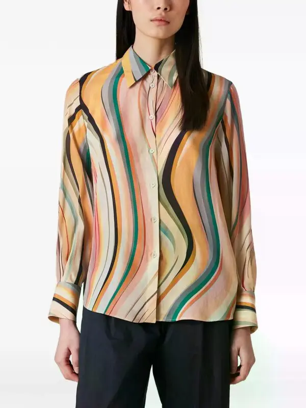 Paul Smith Swirl-print Shirt