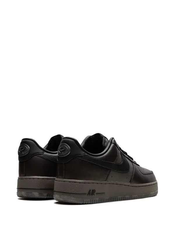 Nike Air Force 1 Leather Sneakers - Black