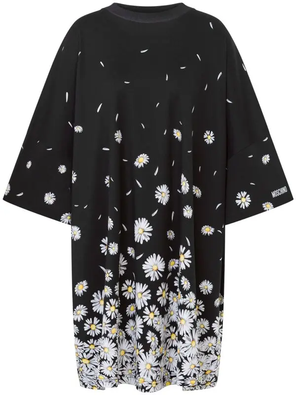 Moschino Floral-print Mini Dress