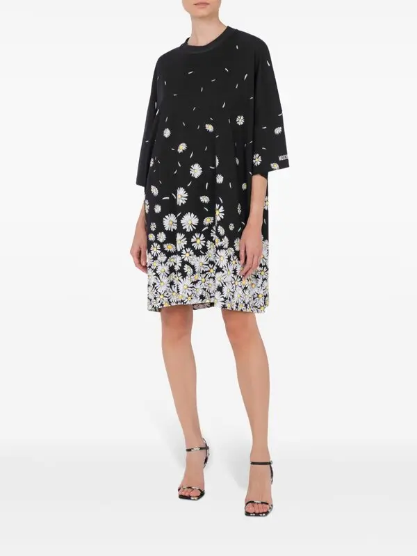 Moschino Floral-print Mini Dress