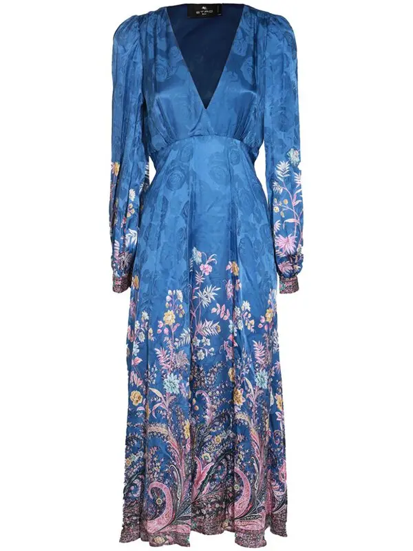 Etro Printed Maxi Dress