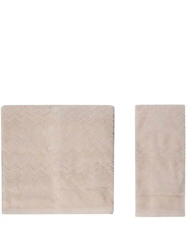 Missoni Chalk Towels - Neutrals