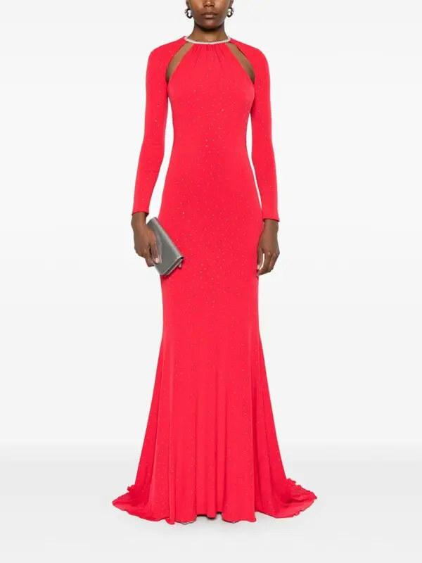 NISSA Crystal-embellished Gown
