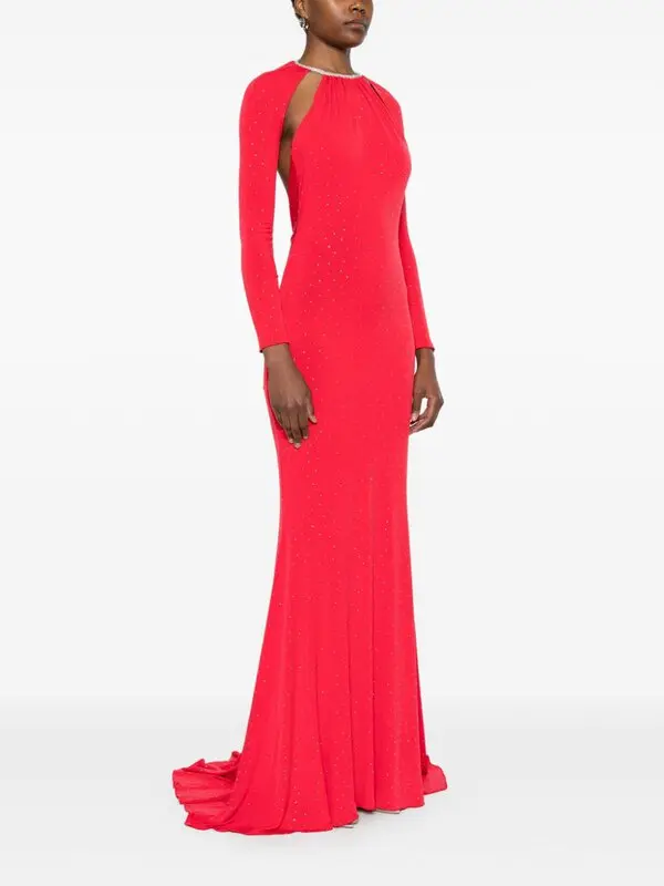 NISSA Crystal-embellished Gown