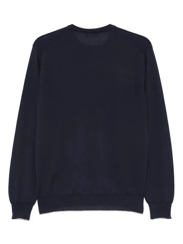 DELL'OGLIO Fine-knit Sweater - Blue