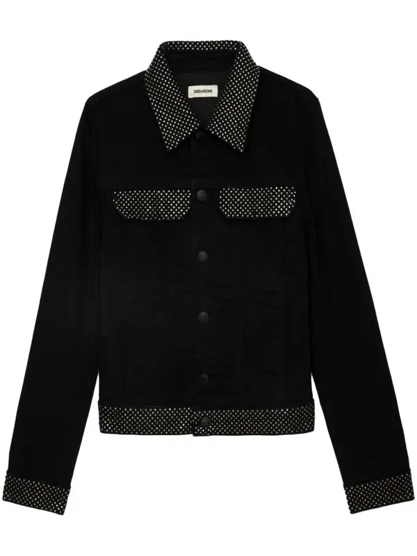 Zadig&Voltaire Kioky Denim Jacket - Black