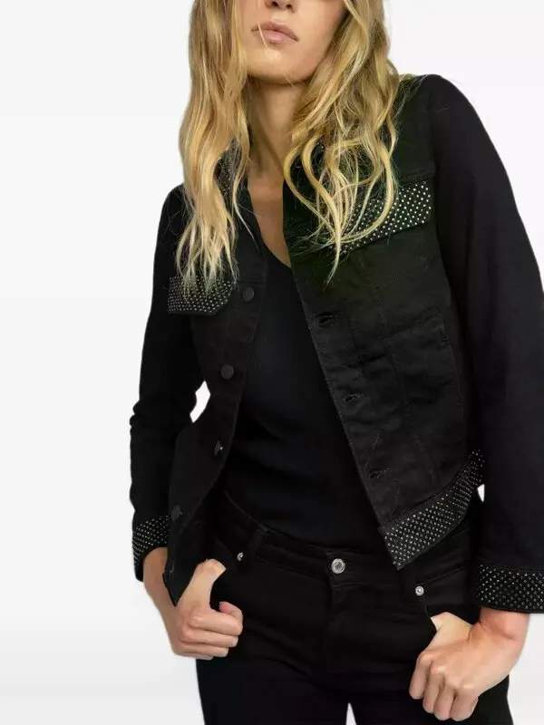 Zadig&Voltaire Kioky Denim Jacket - Black