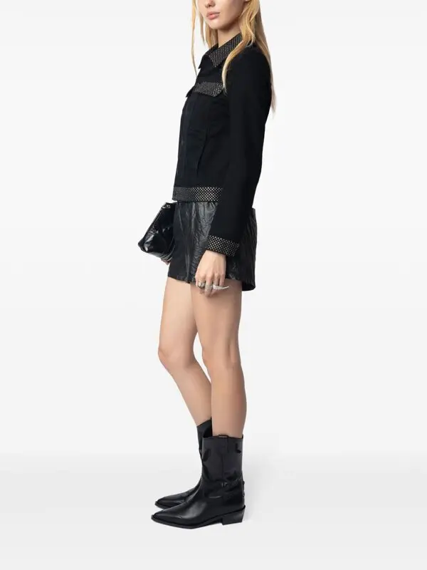 Zadig&Voltaire Kioky Denim Jacket - Black