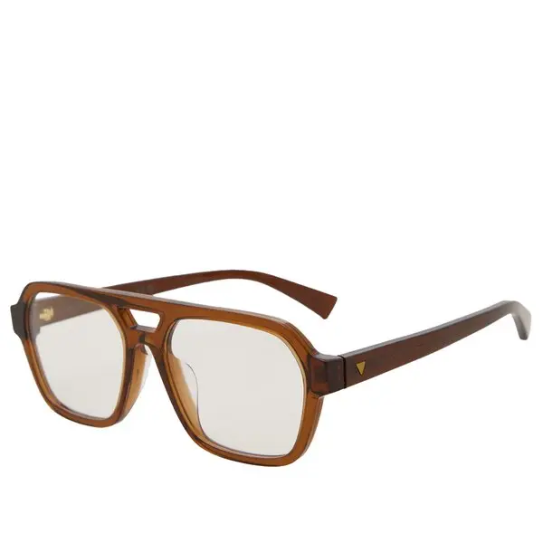 Bottega Veneta Triangle Stud Optical Glasses