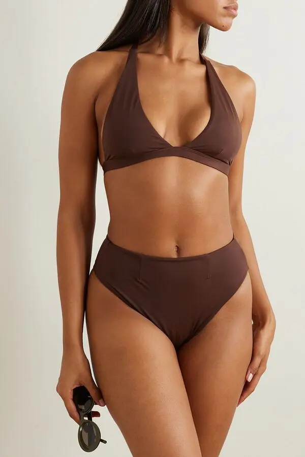 HAIGHT. Tina Kunakey Nadia Triangle Bikini Top