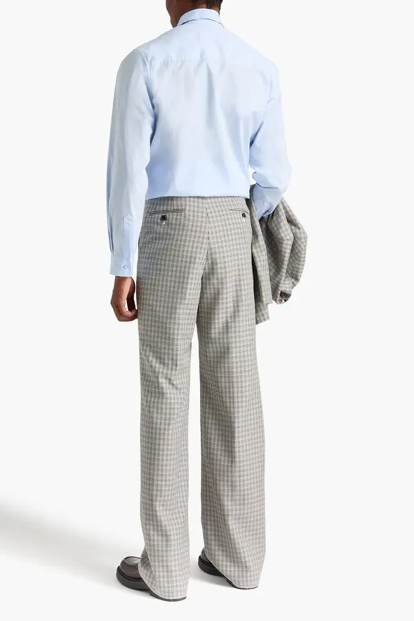 Thom Browne Houndstooth Wool-tweed Trousers