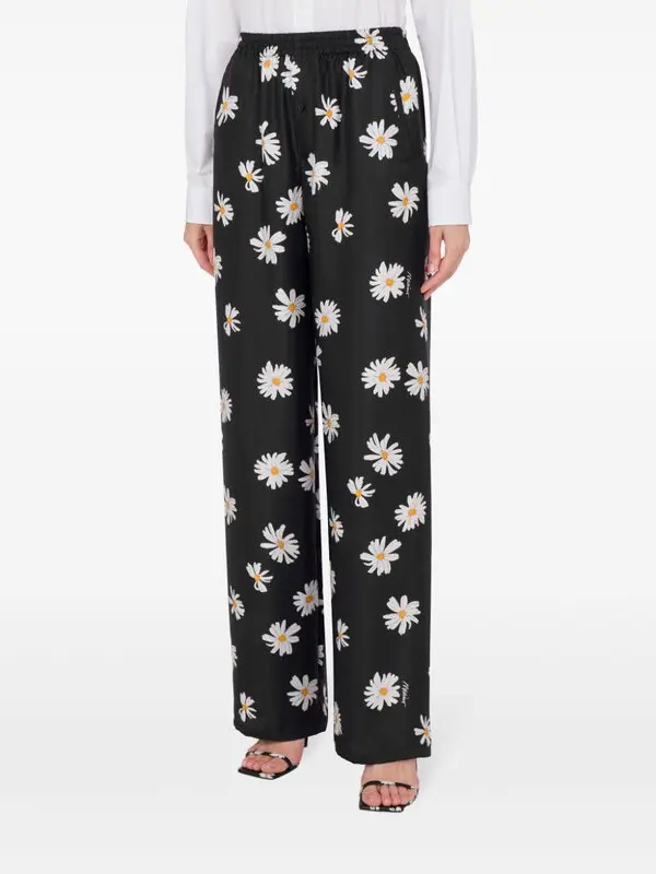 Moschino Daisy-print Trousers