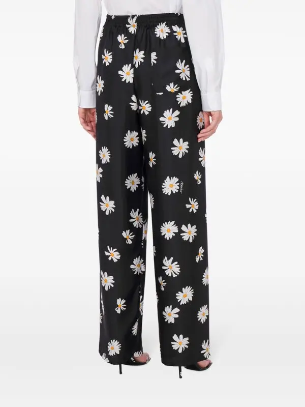 Moschino Daisy-print Trousers