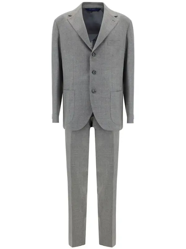 GI CAPRI Wool Suit - Grey