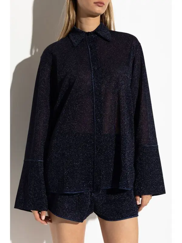 Oseree Lurex Shirt