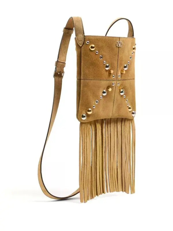 Valentino Garavani Nellcote Shoulder Bag - Brown