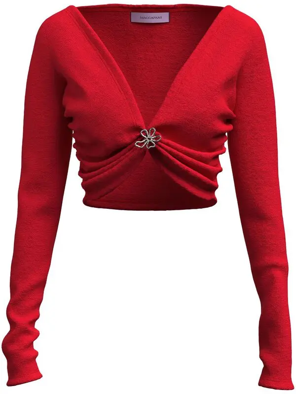 MARGHERITA MACCAPANI Angela Top - Red