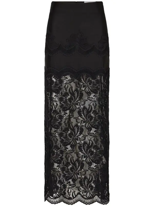 Rabanne Lace Maxi Skirt