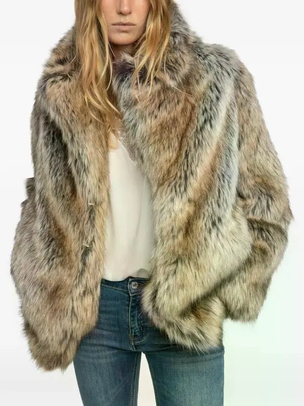 Zadig&Voltaire Faune Coat - Neutrals
