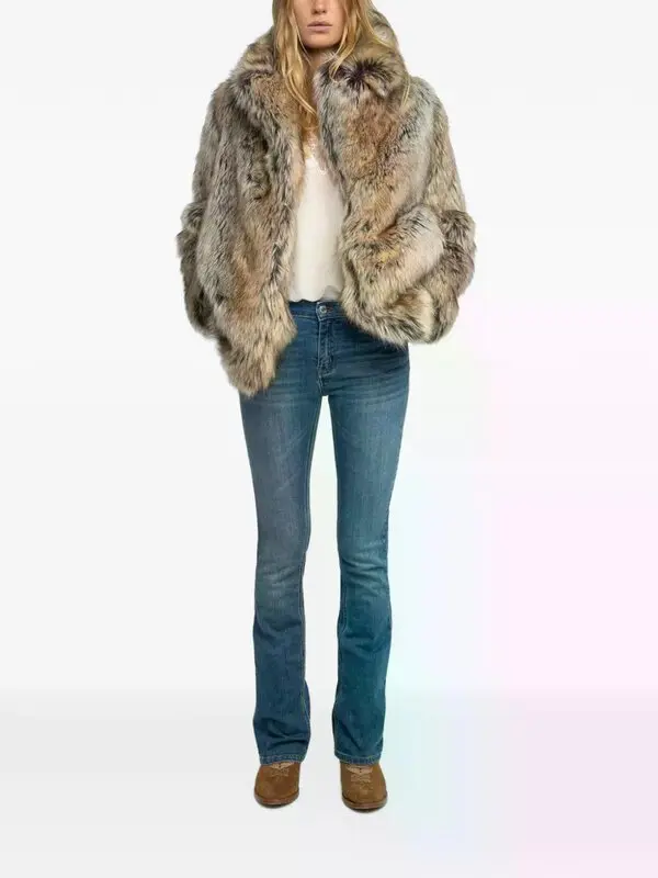 Zadig&Voltaire Faune Coat - Neutrals