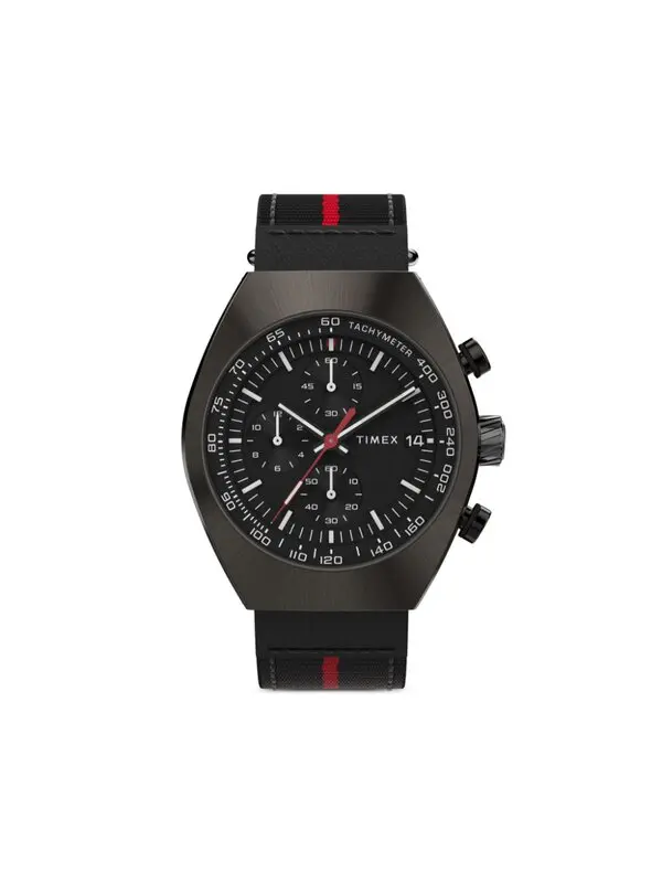 Timex Legacy 42mm Chronograph Watch - Black