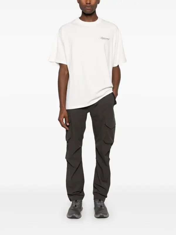 REPRESENT Owners Club Script-print T-shirt - White