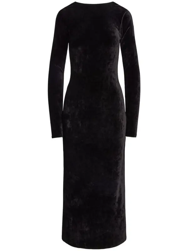 Polo Ralph Lauren Long Sleeve Velvet Dress