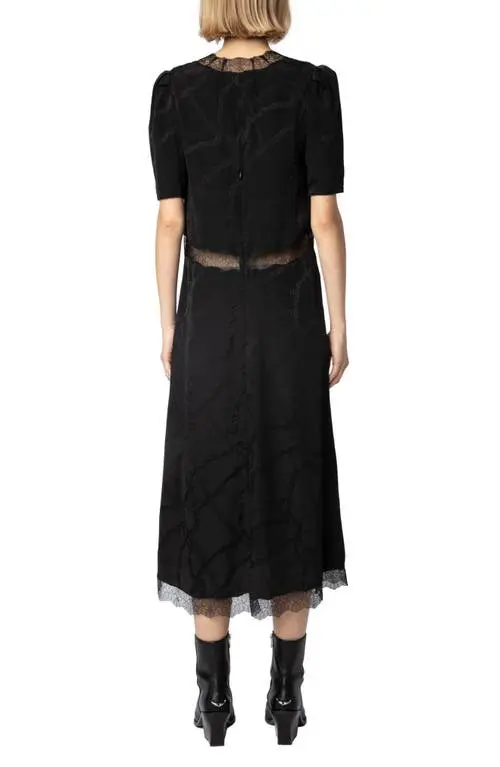 Zadig&Voltaire Redox Jac Chaines Silk Dress