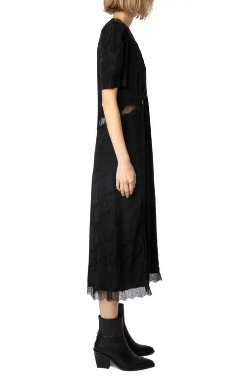 Zadig&Voltaire Redox Jac Chaines Silk Dress