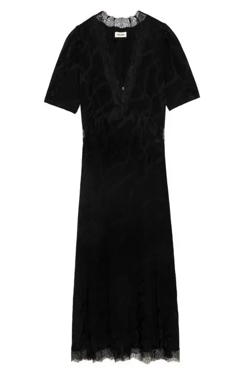 Zadig&Voltaire Redox Jac Chaines Silk Dress
