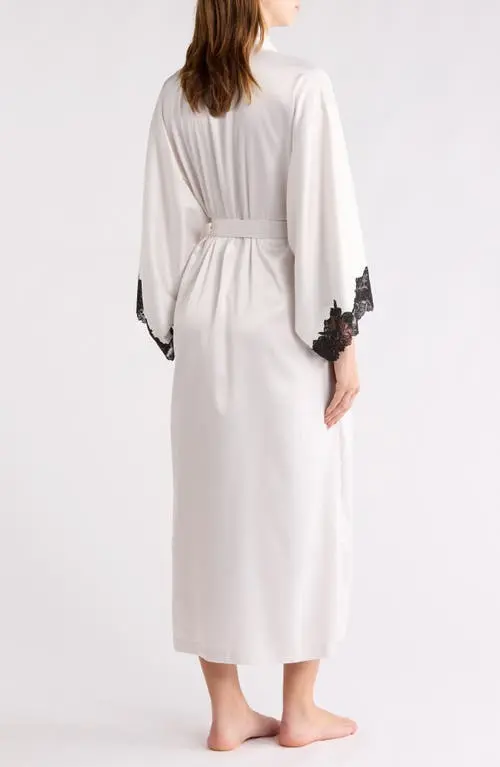 Natori Peony Glamour Satin Robe