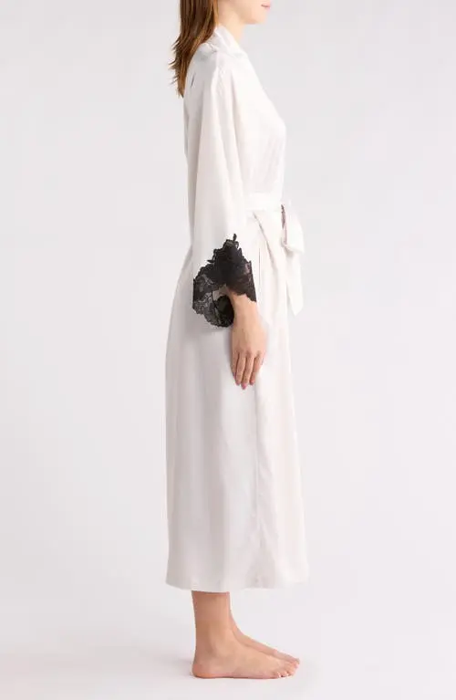 Natori Peony Glamour Satin Robe