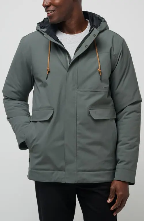 Travis Mathew Mountain Pass Waterproof Jacket - Dark Olive