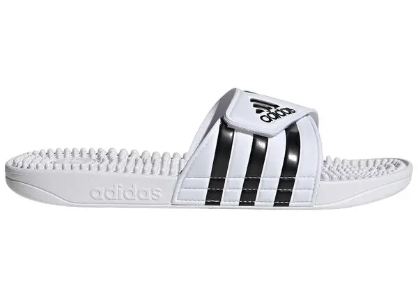Adidas Adissage Slides - Cloud White/core Black