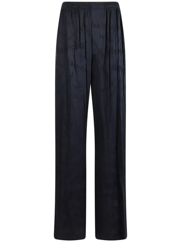 Balenciaga Printed Straight Trousers