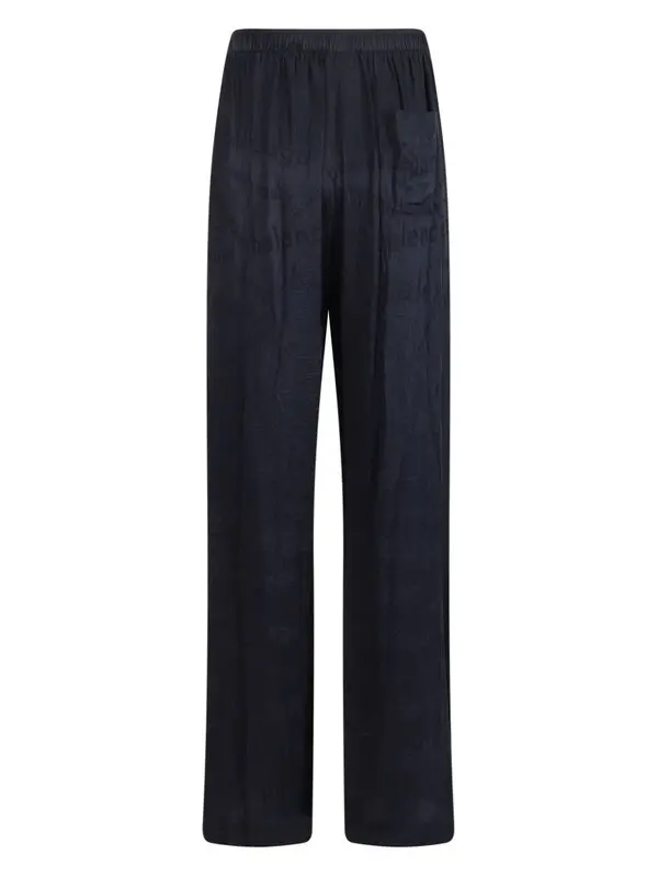 Balenciaga Printed Straight Trousers