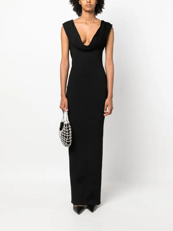 Givenchy Cowl-neck Maxi Dress