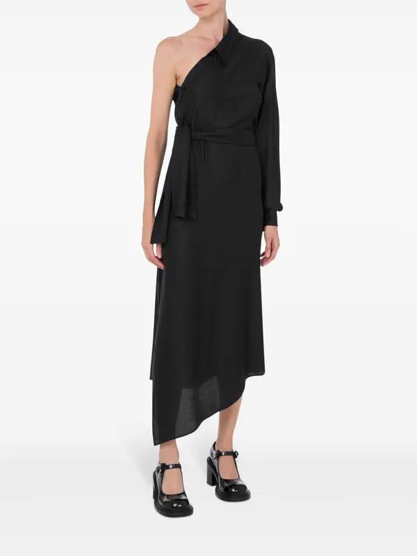Moschino One-shoulder Maxi Dress