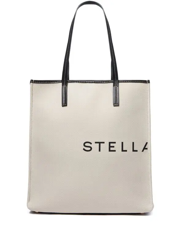 Stella McCartney Large Smc Canvas Tote Bag