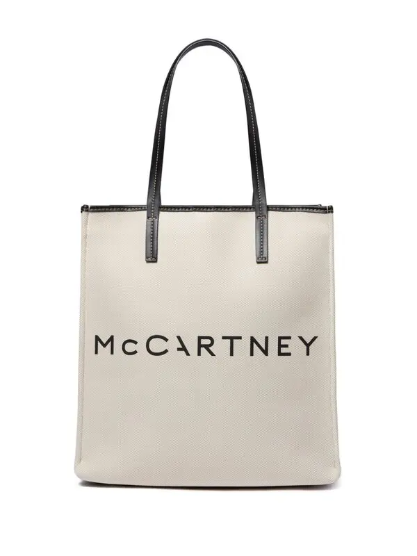 Stella McCartney Large Smc Canvas Tote Bag