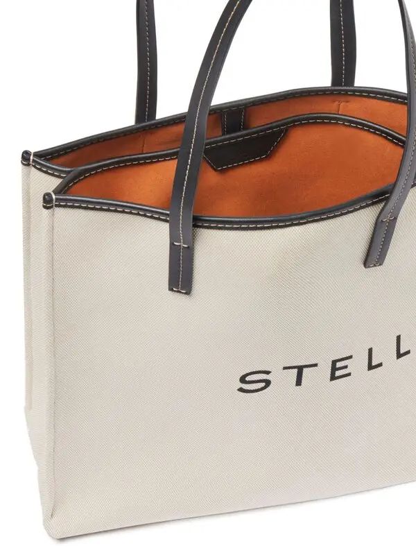 Stella McCartney Large Smc Canvas Tote Bag