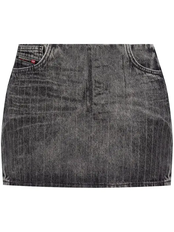 DIESEL® De-pra-mini-s3 Denim Skirt