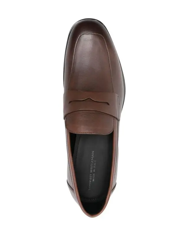 STUART WEITZMAN Club Classic Loafers - Brown