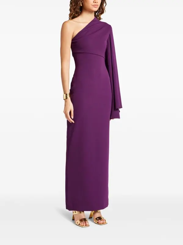 Solace London Elisa Maxi Dress - Purple