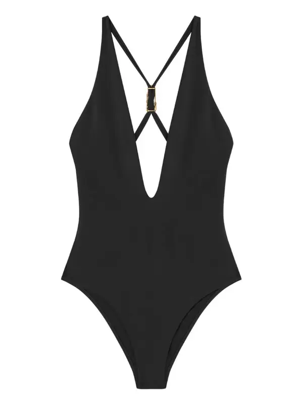 Versace Safety Pin One-piece Swimsuit - 1b000