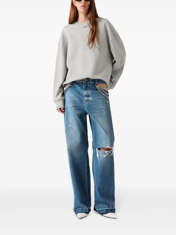 Stella McCartney Logo-charm Sweatshirt
