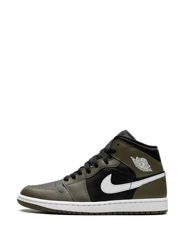 JORDAN Air 1 Mid Sneakers - Green