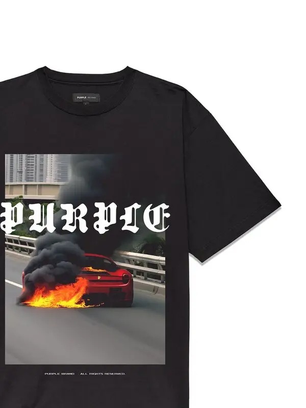 PURPLE BRAND Smoke Show T-shirt
