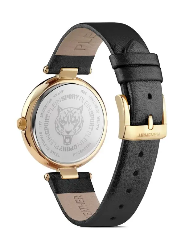 PLEIN SPORT Opium 38mm Watch - Black